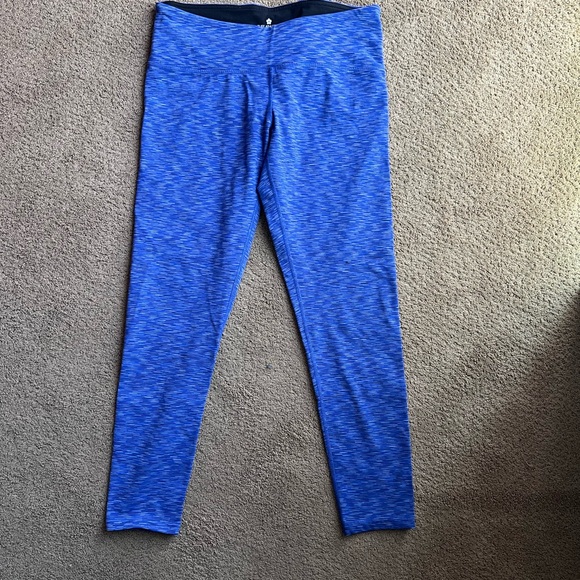Tuff Athletics | Pants & Jumpsuits | Tuff Athletics Blue Leggings With ...
